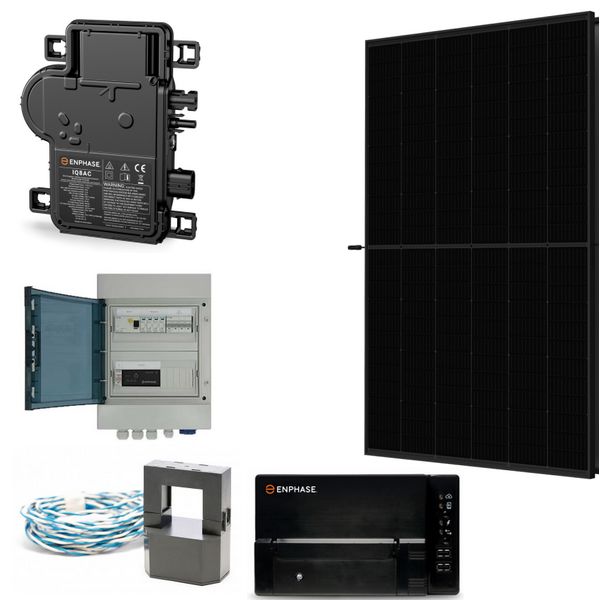 Kit Solaire 7470Wc Triphasé IQ8AC Autoconsommation Enphase ® - Mondial ...